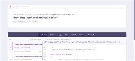 Target Class Postcontroller Does Not Exist Scmgalaxy