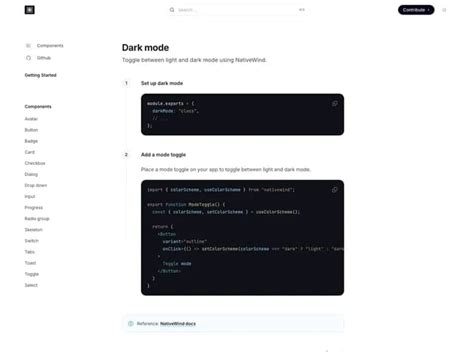 React Native Templates Free Shadcnui Components
