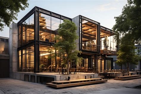 premium ai image modern design approach in adaptive reuse project