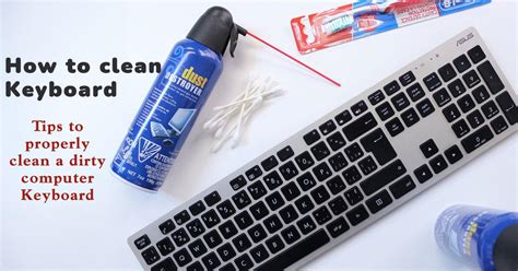 How To Clean A Dirty PC Keyboard