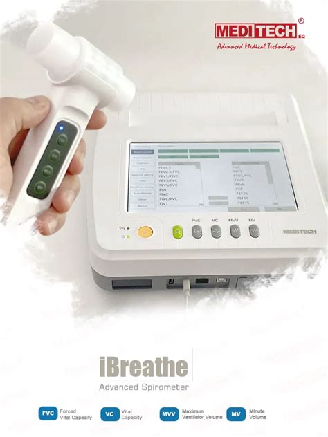 Table Top Diagnostic Spirometer For Pulmonary Function Afrimart Online