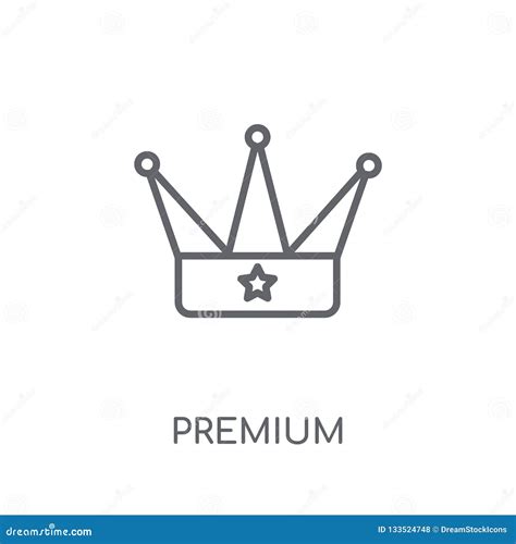 Premium Linear Icon Modern Outline Premium Logo Concept On Whit Stock
