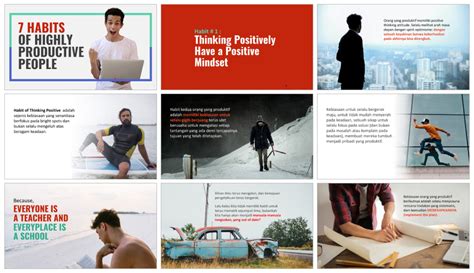 Slide Materi Pengembangan Diri Rona Presentasi