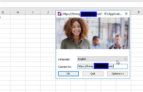 Ifs Data Migration Excel Add In Admin Login Screen Ifs Community