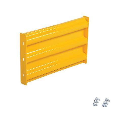 Vestil Gr F3r Bo 2 Yl Steel 3 Ribbed Bolt On Style Guard Rail