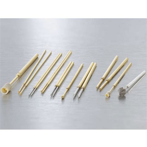 Gold Plated Golden Wire Harness Testing Probe And Receptacles At