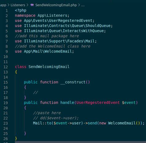 Sending A Welcome Email Using Laravel By Collins Jumah Medium