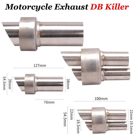 스포츠카용 스테인레스 타원형 배기 시스템 51 57 63mm 블루 실버 테일 머플러 고품질 사운드 핸드폰닷컴