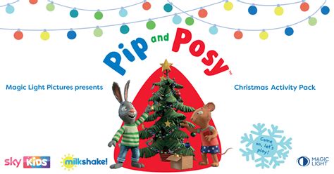 Get Into The Festive Spirit With This Pip And Posy Christmas Activities Pack Uk Mums Tv