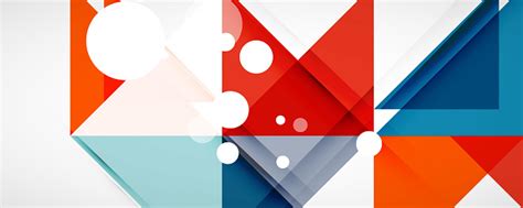 기하학적 추상적 배경 테크노 색상 삼각형 모양 커버 배너 전단지 및 포스터 및 기타 디자인에 대한 벡터 일러스트레이션 개념에