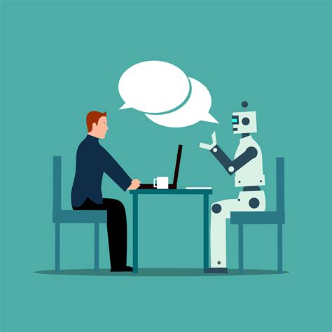 Download Interview Robot Discussion Royalty Free Vector Graphic Pixabay