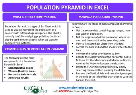 Population Pyramid In Excel Usage Making Formatting Excel Unlocked
