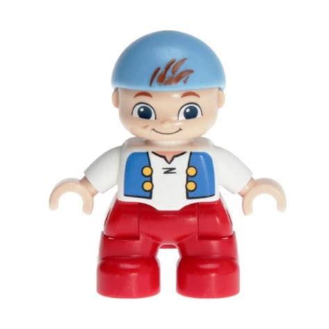 Lego Duplo Figure Never Land Pirates Cubby 47205pb027 Decotoys