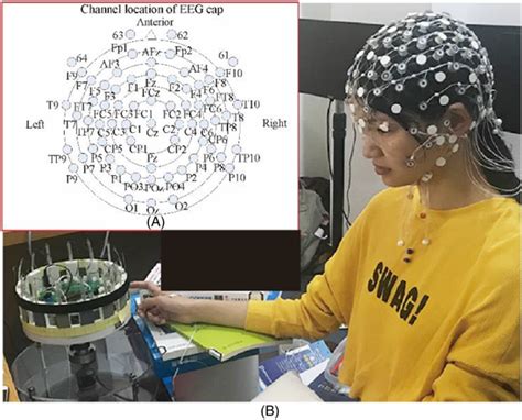 A Electrodes Distribution B Experiment Scene Diagram For The