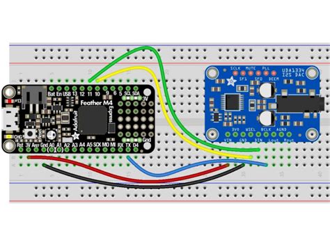 Circuitpython Wiring And Test Adafruit I2s Stereo Decoder Uda1334a Adafruit Learning System