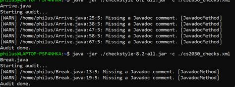 Missing A Javadoc Comment · Issue 555 · Nus Cs20302122 S2 · Github