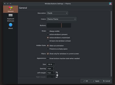 Is Windows Buttons Applet Broken For Latest Plasma Rkde