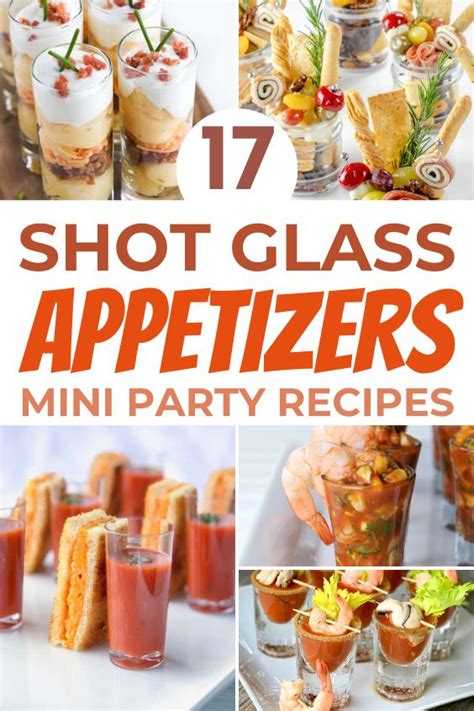 Shot Glass Appetizers Mini Party Recipes 3 Ohclary