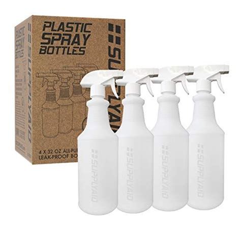 Four X Chemical Resistant Heavy Duty Spray Bottles 749 187 Each