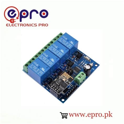 4 Channel Relay Board ESP 01 WIFI Module For Smart Home Intelligent Furniture 4 Channel WIFI