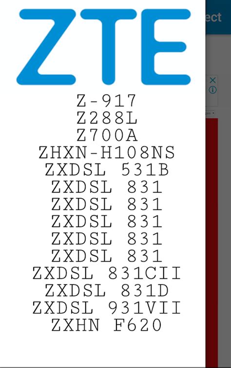 ZTE Routers Setup And Connect APK For Android Download