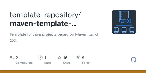 GitHub Template Repository Maven Template Repository Template For Java Projects Based On