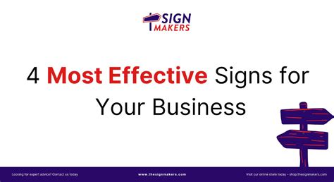 The 4 Most Effective Signs For Your Business The Signmakers