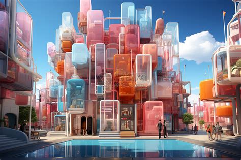 创意的3d建筑图片素材 正版创意图片600688236 摄图网 创意的3d建筑图片素材 正版创意图片600688236 摄图网