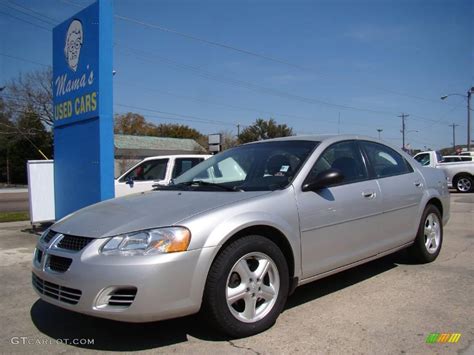 2006 Bright Silver Metallic Dodge Stratus Sxt Sedan 12857571 Photo 4