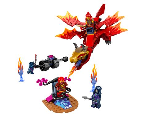Lego Ninjago Batalla Del Dragn Fuente De Kai Ninjago Playroom Jugueteria