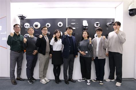 한화테크윈 직원 아이디어로 영상보안산업 경쟁력 이끈다 한화비전 글로벌 비전 솔루션 프로바이더