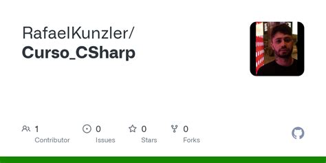 Github Rafaelkunzlercursocsharp