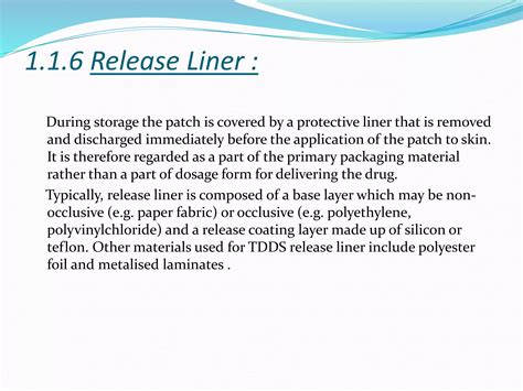 Formulation And Evaluation Of Tdds Pptx