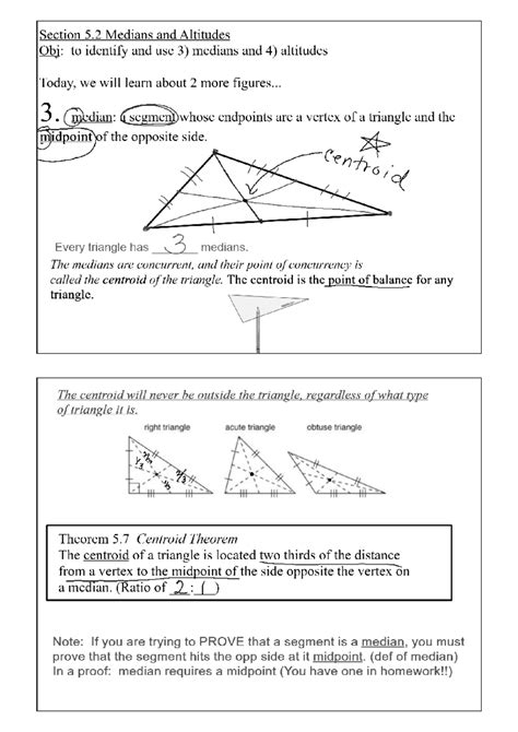 Geom Section 5 Completed Class Notes Studocu