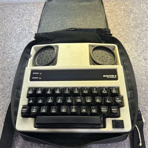 Minicom Ii Tty Tdd By Ultratec Includes Powercord Tested Works From