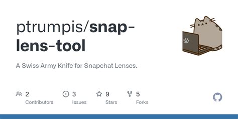 Github Ptrumpis Snap Lens Tool A Swiss Army Knife For Snapchat Lenses