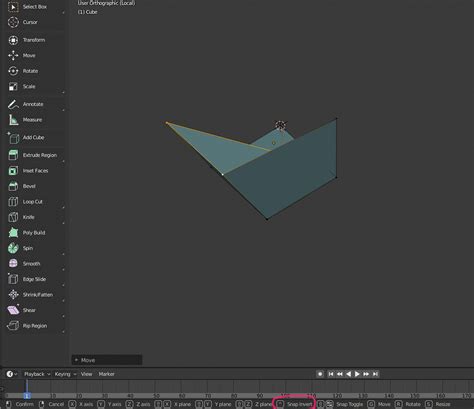 Snap Invert Basics Interface Blender Artists Community