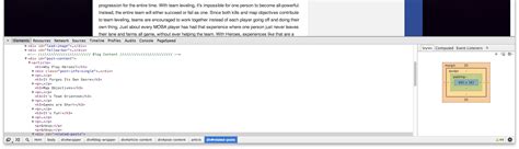 Style Elements Keep Missing In Chrome Web Inspector Stack Overflow