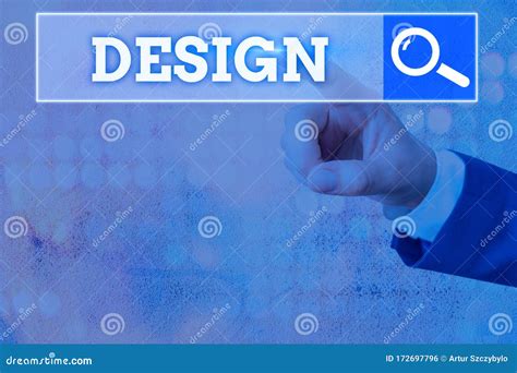 Handwriting Text Design Concept Meaning Plan Drawing Produced To Show Look Function Or Workings