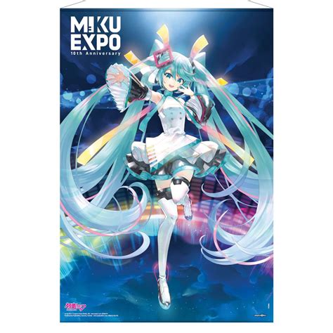 Hatsune Miku Стенен Скролнер Miku Expo 10th Anniversary Limited Edition