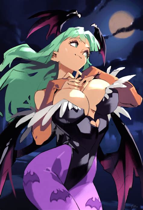 Morrigan Aensland Vampire Drawn By Optionaltypo Danbooru
