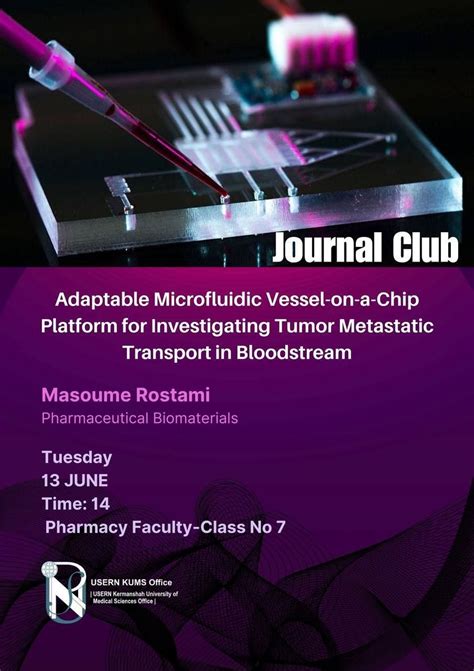 Adaptable Microfluidic Vessel On A Chip Platform For Lnvestigating