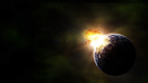 Planetary Collision By Jcharlesvii On Deviantart