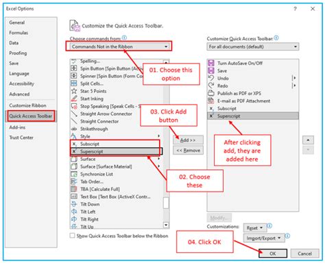 How To Superscript And Subscript In Excel