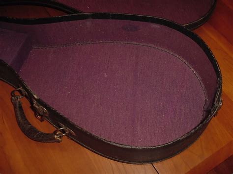 Geib 1930s Mandolin Case Gibsonmartin Purple Interior Usa Reverb