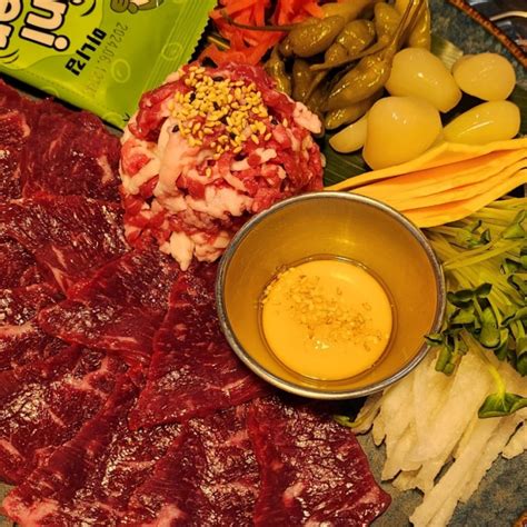 중앙동차돌육회 안산육회 신선한 한우육회와 육사시미 존맛 네이버 블로그