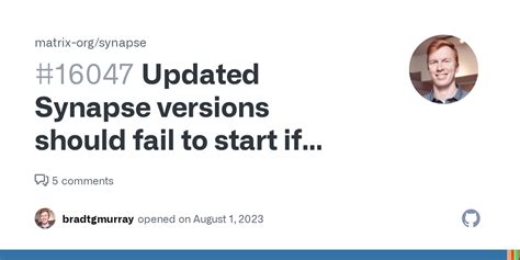 Updated Synapse Versions Should Fail To Start If Required Background Updates Have Not Run Yet