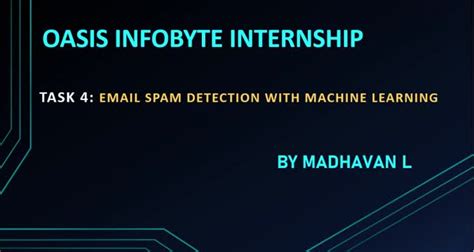Madhavan L On Linkedin Oasisinfobyte Internship Datascience Datascienceinternship