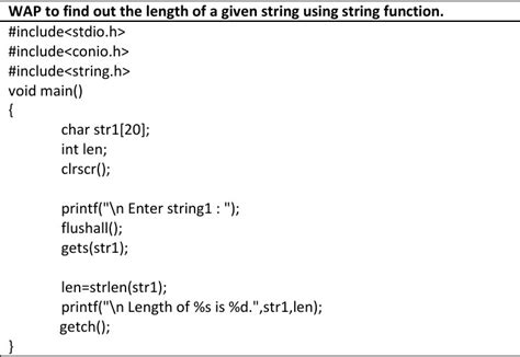 Computer Study Programming And Getsprogramming Code Write A C Program To Read String Find