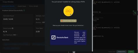 Syed Affan On Linkedin 21daysofcode Geekstreak2024 Deutschebank Java Codingchallenge Potd
